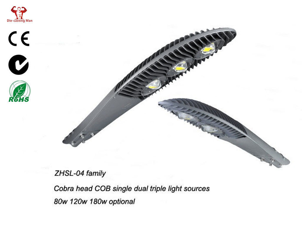 High Efficiency IP66 Triple Cree Led Street Light 110w 120w With 10kv ...