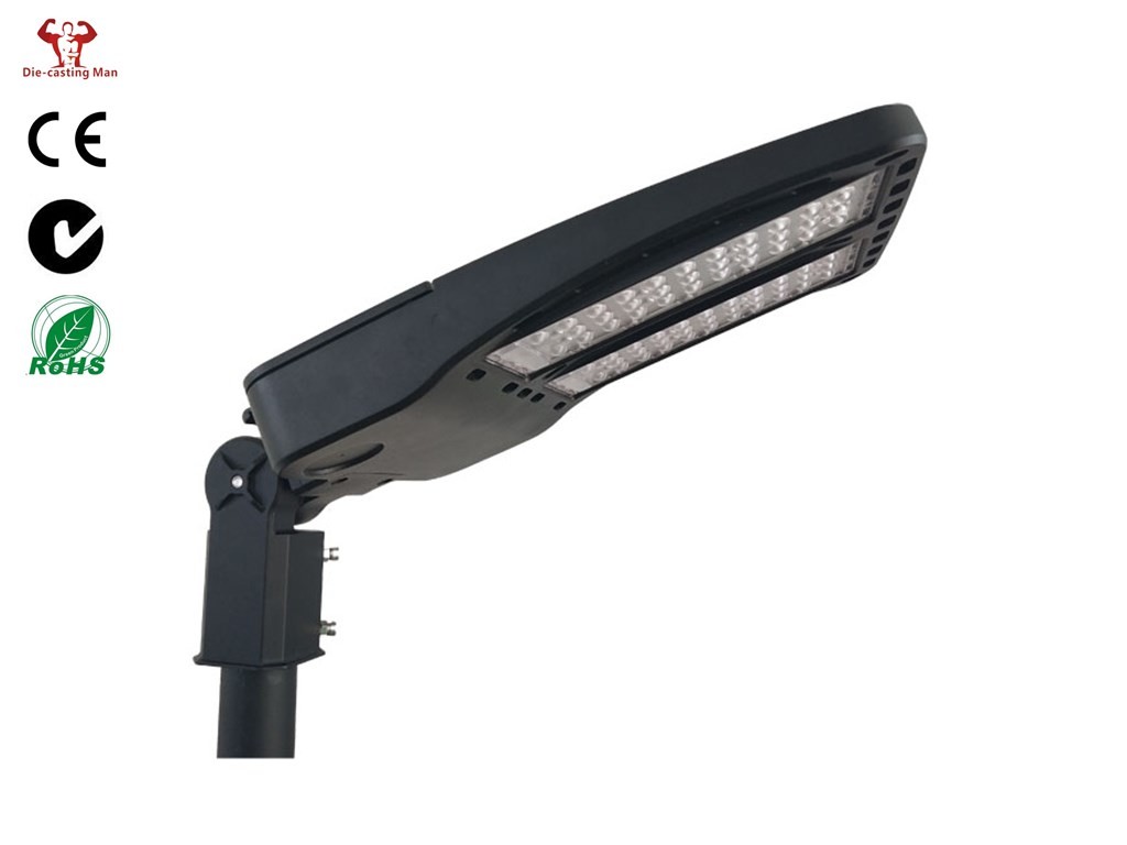 Ip66 Shoebox Led Street Light Housing 300w High Power In Grey / Black ...